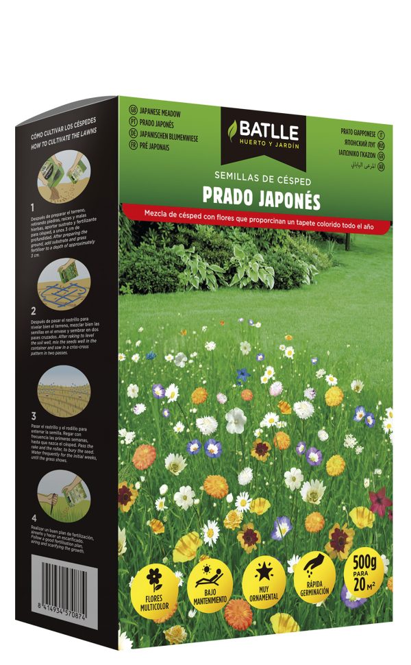 Semilla Cesped Prado Japonés - Tecnicampo